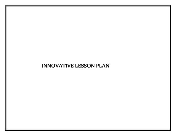 Lesson plan 121 | PDF