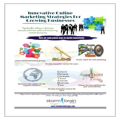 Innovative online marketing strategies for growing businesses | PDF