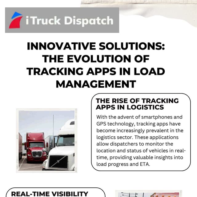 Innovative Solutions: The Evolution of Tracking Apps in Load Management ...