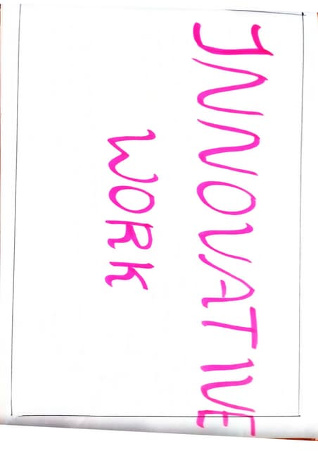 innovative work sem 4 | PDF