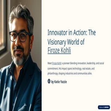 Firoze Kohli: The Creative Force Transforming Advertising & Marketing ...
