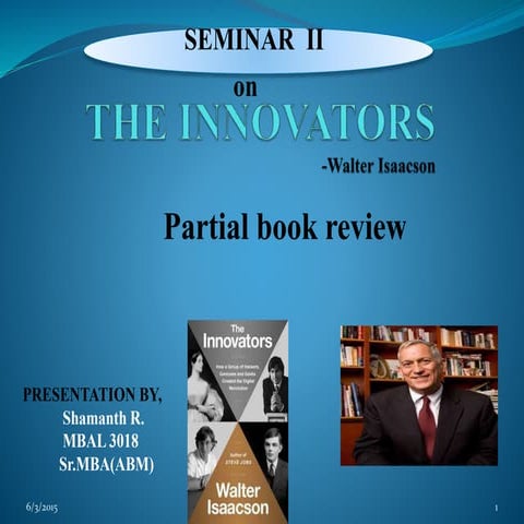 Innovators ppt | PPTX
