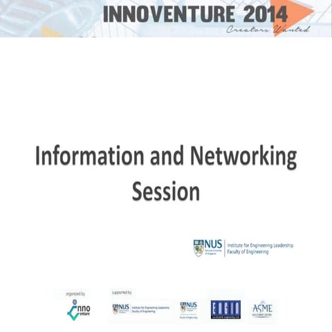 Innoventure Information Session | PPTX