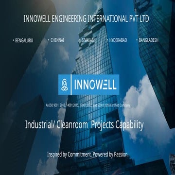 Innowell Corporate Profile 25-Industrial cleanrooms.pptx
