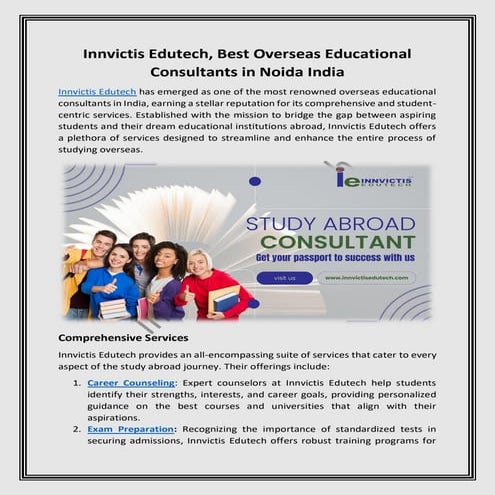 Innvictis Edutech Best Overseas Educational Consultants in Noida India.pdf