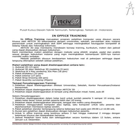 In office training | PDF