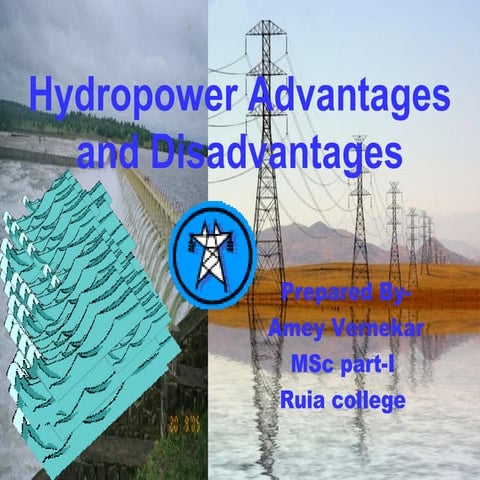 hydropower advantages n disadvantages | PPT