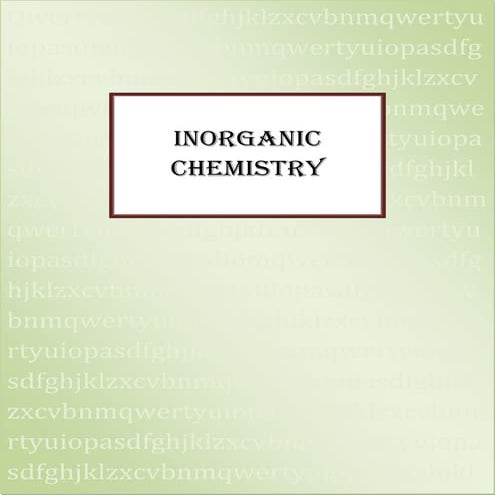 Inorganic chemistry | DOCX