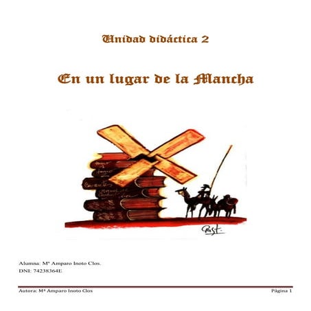En un lugar de la Mancha | DOCX