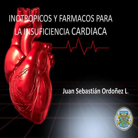Inotropicos y farmacos para la insuficiencia cardiaca | PPTX