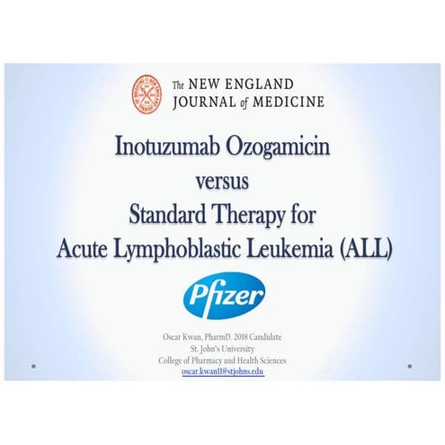 Inotuzumab ozogamicin (BESPONSA) | PDF