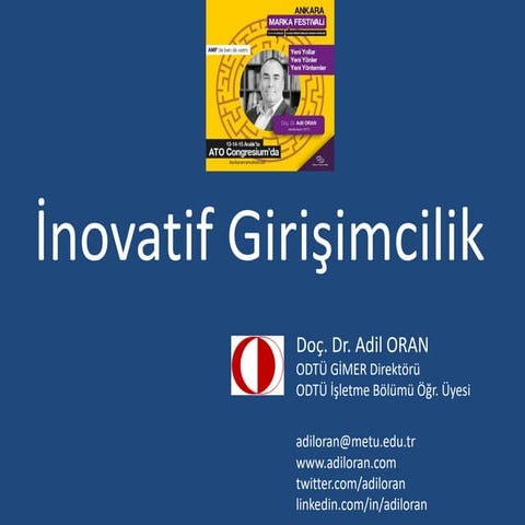 Inovatif girisimcilik aoran-v1 | PDF
