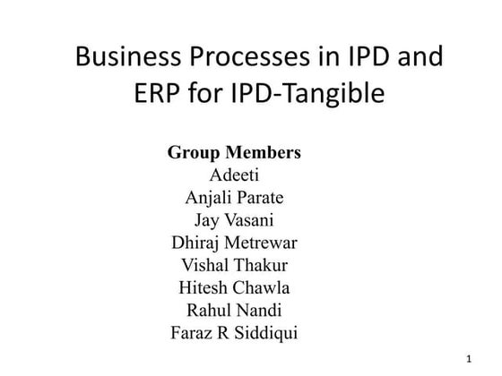 Opd design and process | PPTX