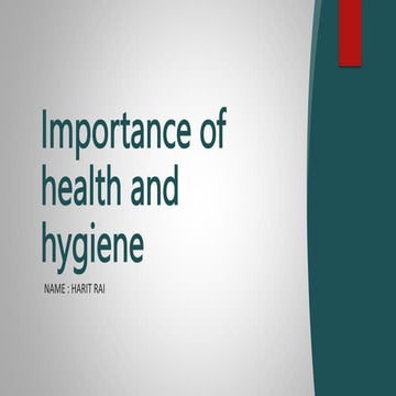 Health and hygiene .pptx
