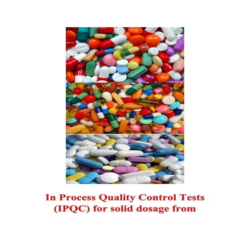 pharmacopoeial standards for tablet | PPTX