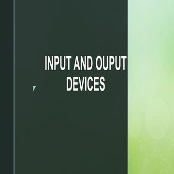In C ++ understanding Input-and-Output-Devices.pptx