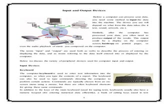Computer Input And Output Worksheet In 2023 Computer, 55% OFF