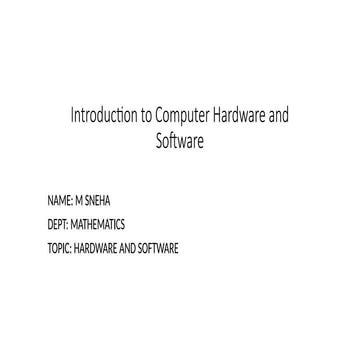 INPUT AND OUTPUT DEVICES.pptx COLLEGE PPT | PPT