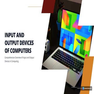 Input and Output Devices of Computers Presentation.pdf