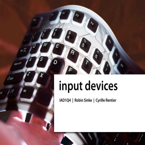 Input Devices | PPT