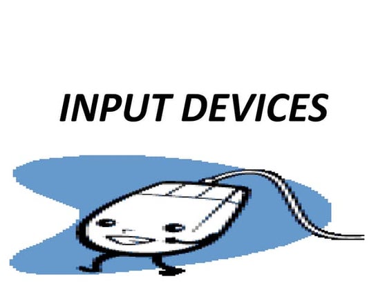 Input Devices Ppt 3746