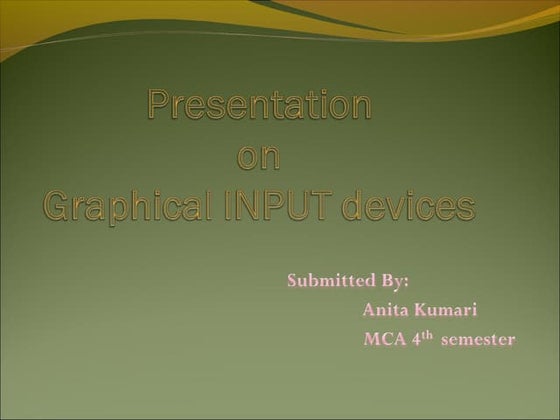 Introduction To Computer Graphics Part 2 Ppt 