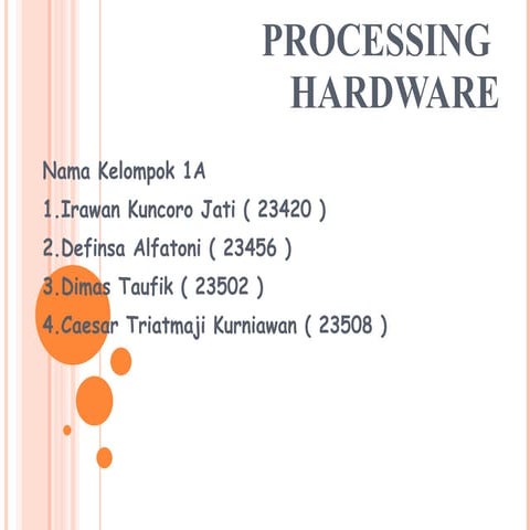 Input hardware | PPT