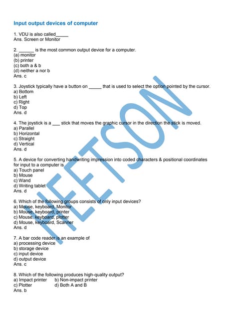 Wordpad Mcq Questions And Answers Basic Objective Pdf 