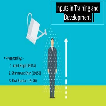 Inputs in training and development | PPTX