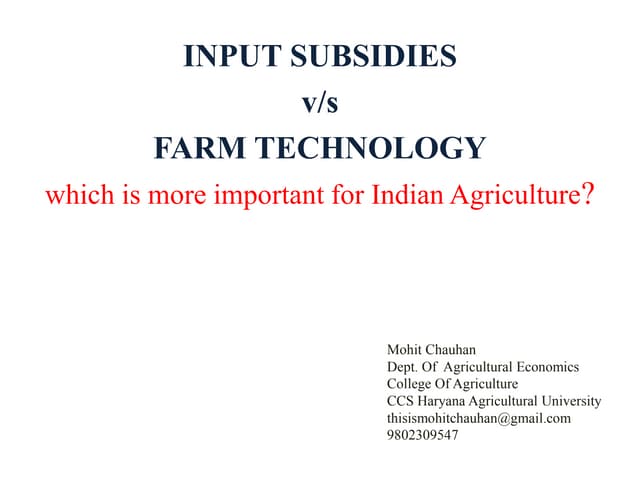 subsidization and cross subsidization | PDF