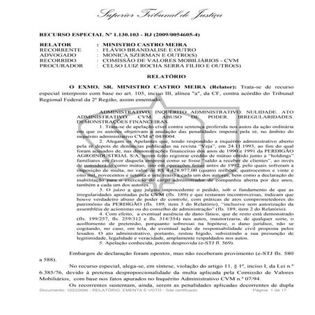 Inquerito administrativo nulidade ato administrativo | PDF