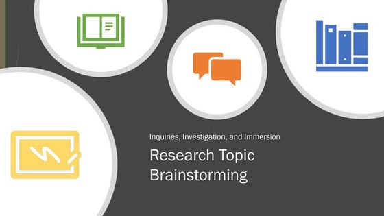 Guidelines in choosing a research topic | PPTX | Education