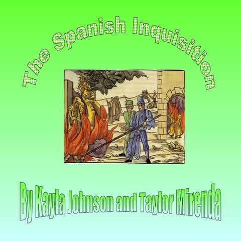 Spanish Inquisition Dbq | PDF