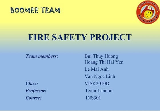 Industrial fire safety | PPTX