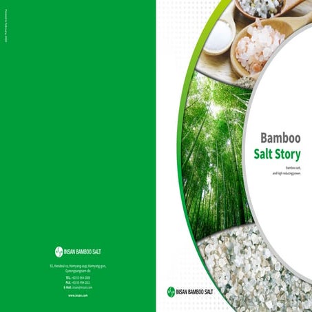 Insan Bamboo Salt - Korean Bamboo Salt | PDF