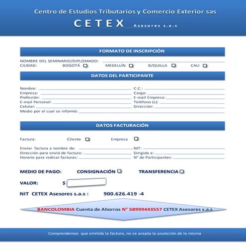 Inscripcion cetex | DOCX