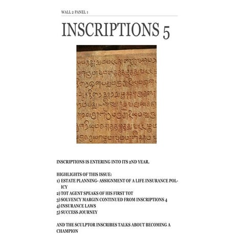 Inscriptions 5 | PDF