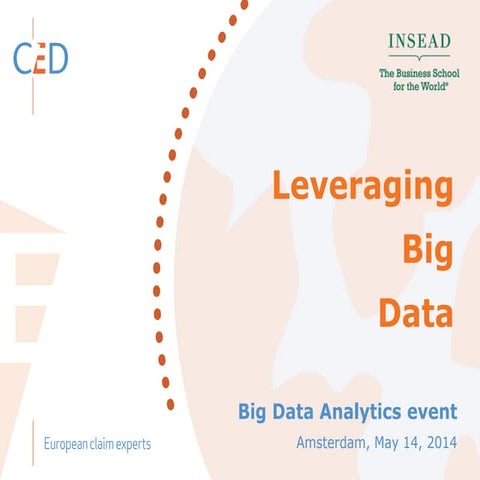 Leveraging Big Data at CED | PDF