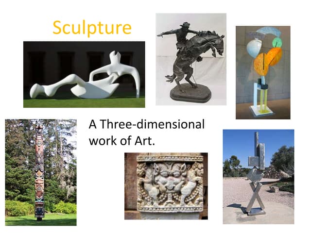 Types of Sculpture | PPTX