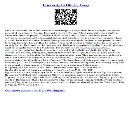 Racism in othello | PPT