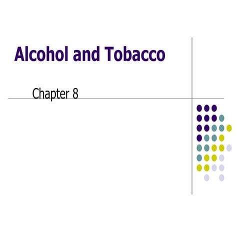 Alcohol abuse and tobacco which help in class 12 | PPTX