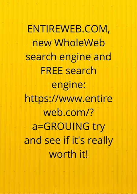 Best searching engine ever | PDF