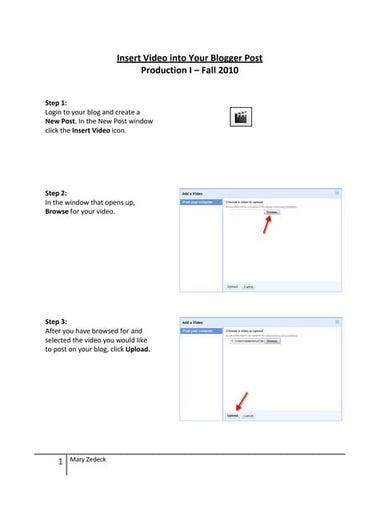 Embedding a Video to your Netvibes Dashboard | PPT