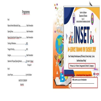 INSET-2024-program.labason district hhhh | PPT