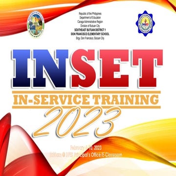 in service training 2023 sample powerpoint presentation | PPTX