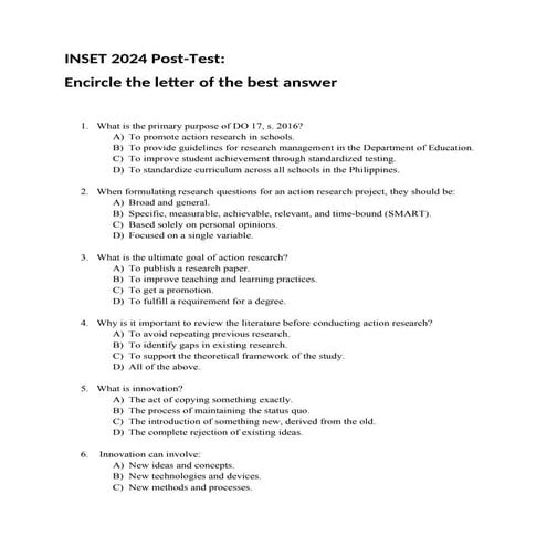 INSET 2024 Post-TEST.docx 2 Learning-Plan-for-November-15-2024 ...