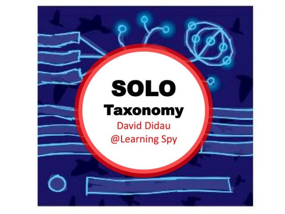 Introduction to SOLO taxonomy | PPTX | Educational Assessment | Education