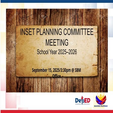 Quezon City National High School INSET PLANNING MEETING 2025.pptx