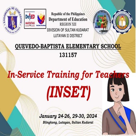 INSET Tarp.docx power presentation on conducting inset | DOCX
