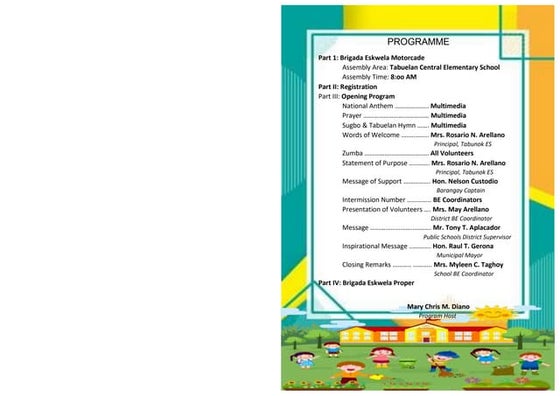 Send off and installation ceremony script (toastmaster) | DOCX